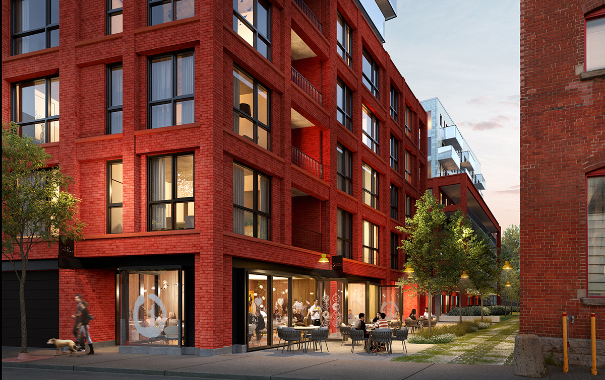 Quartier Général in Griffintown : The design process